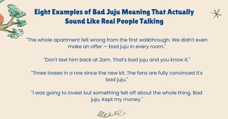 Bad Juju Meaning — The Word That Explains What Logic Can't