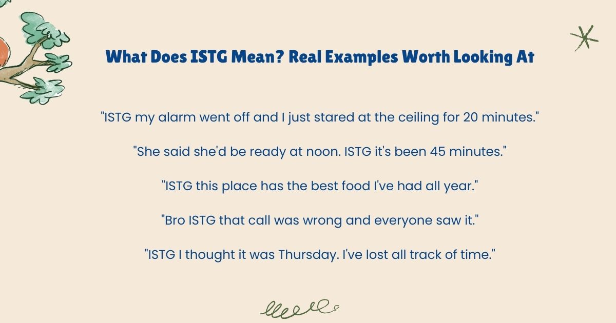 What Does ISTG Mean? The Real Meaning Behind This Popular Texting Acronym
